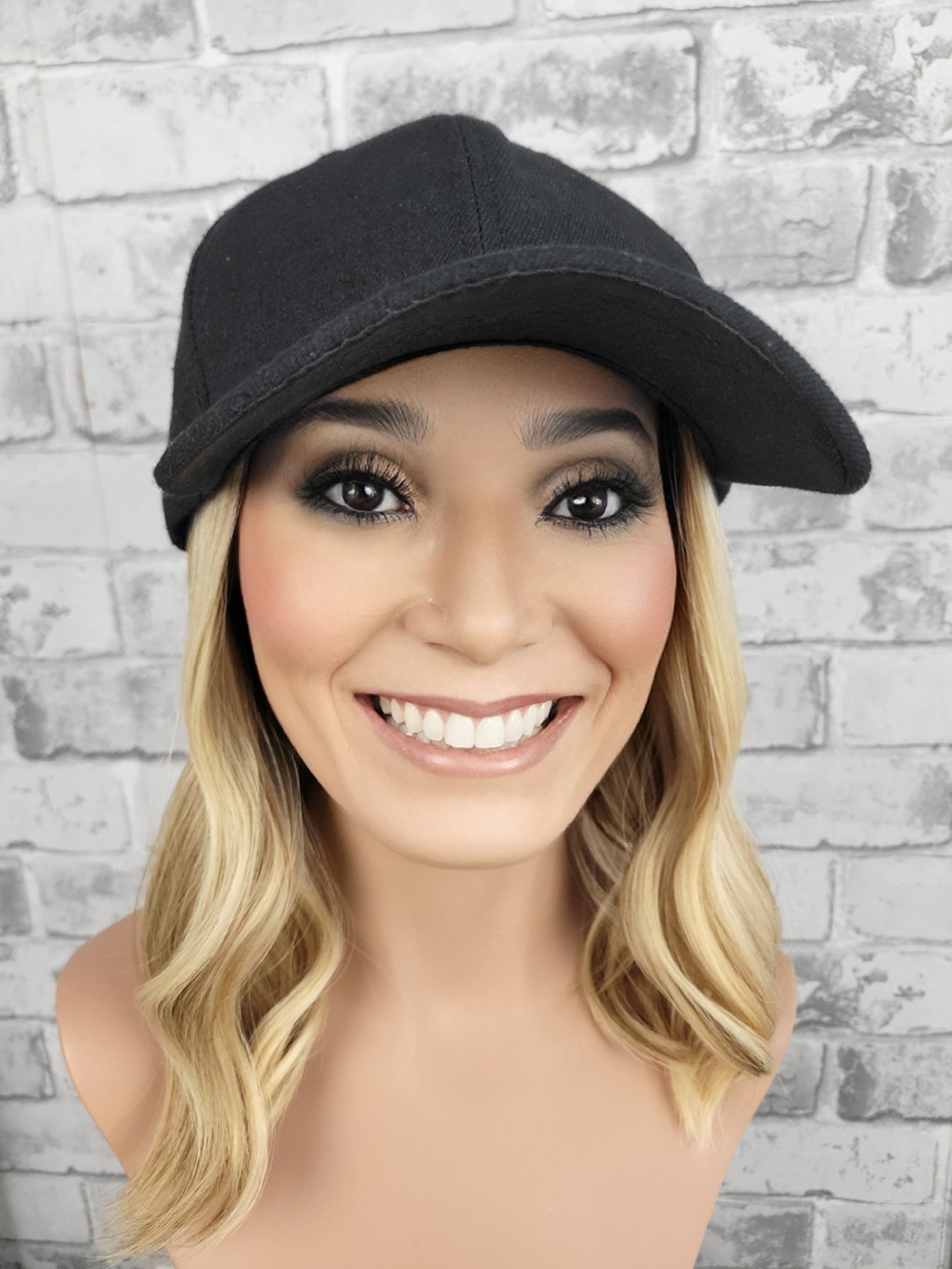 14" Hat Fall Wig - Vanilla Cream (M) – FLOX HAIR